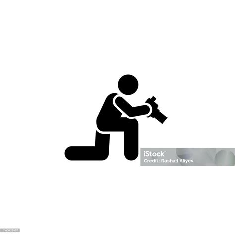 카메라 야외 남자 사진 픽토그램 아이콘 포토그래퍼 픽토그램 아이콘의 요소 개념에 대한 스톡 벡터 아트 및 기타 이미지 개념