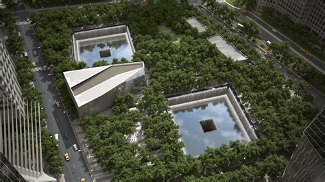 National September 11 Memorial And Museum Birds Eye View