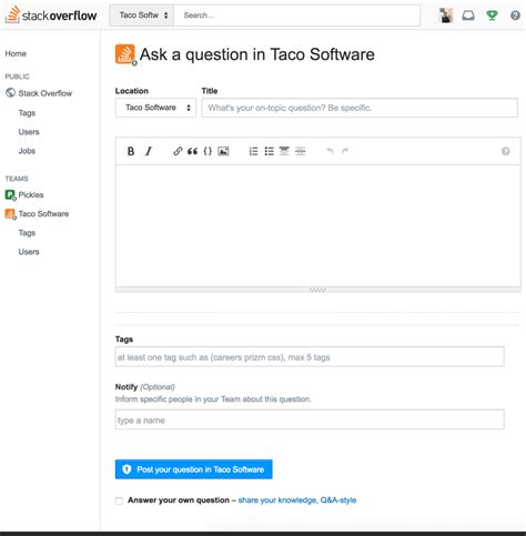 Stack Overflow For Teams — обзор сервиса Startpack