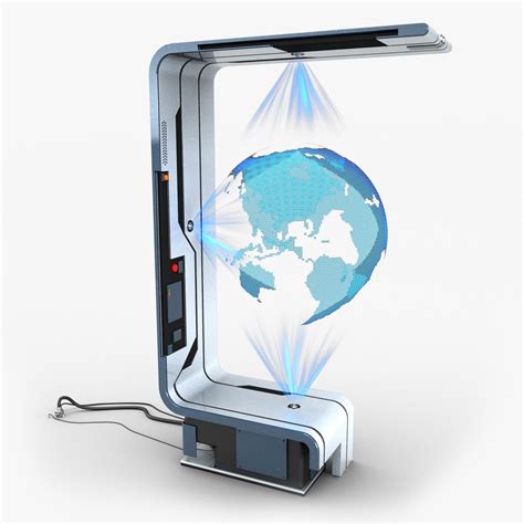 공상 과학 홀로그램 디스플레이 3d 모델 29 Max Obj 3ds Fbx Free3d