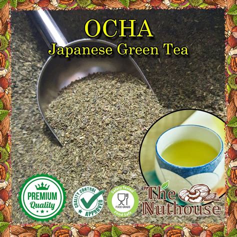 Jual 1kg Ocha Japanese Green Tea Teh Hijau Jepang [premium Tea Leaves