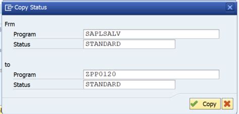 How To Copy Standard Gui Status To Your Sap Abap Program Sap Abap