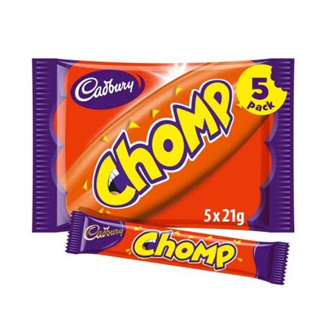 Cadbury Chomp Bar 5 Pack 105g Retro Sweets Online