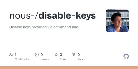 Github Nous Disable Keys Disable Keys Provided Via Command Line