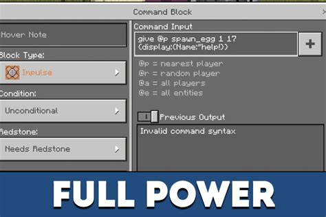 Download Commands Mod For Minecraft Pe Commands Mod For Mcpe