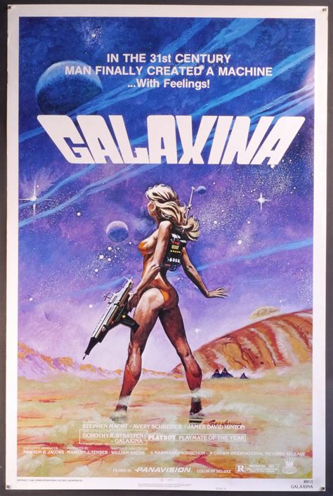 Galaxina Rare Original Vintage Movie Poster For William Sachs