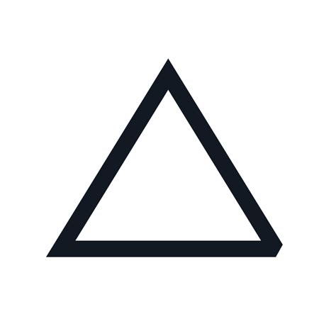 Triangle Outline Vector Svg Icon Svg Repo