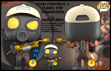 Custom Funko Pop Heres The Completed Commission Of A Pyro Loadout Tf2