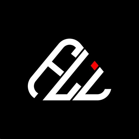 Fll Letter Logo Creative Design With Vector Graphic Fll Simple And Modern Logo In Round
