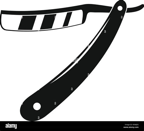 Razor Blade Icon Simple Illustration Of Razor Blade Vector Icon For