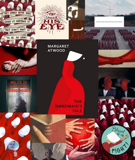 Handmaids Tale Collage Aesthetic The Handmaids Tale Book Dystopian