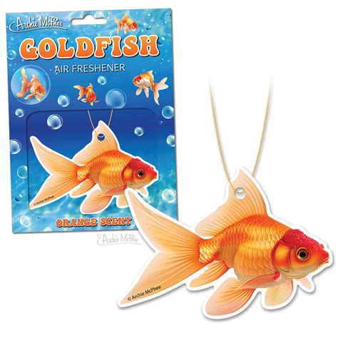 Goldfish Air Freshener Archie Mcphee