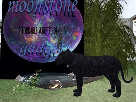 second life marketplace 3d mesh panther security orb 2021