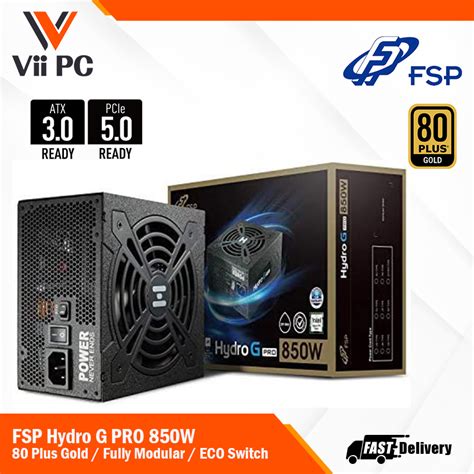 FSP Hydro G PRO 850W Or 1000W 80 Plus Gold Full Modular ATX 3 0 PCIe 5 0 Ready 12VHPWR 12V