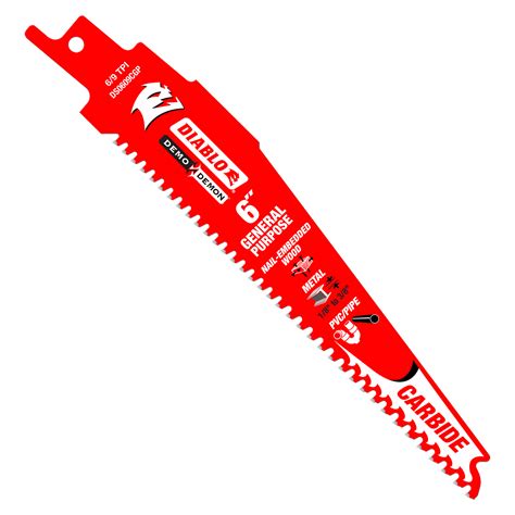 Freud Diablo Carbide General Purpose Sawzall Blades Nis Tools
