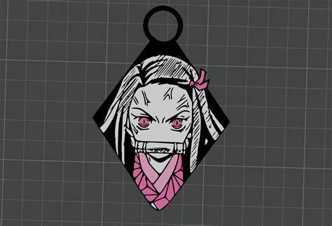 Nezuko Wall Art By Bearswampdesigns Makerworld