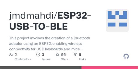 GitHub Jmdmahdi ESP32 USB TO BLE This Project Involves The Creation Of A Bluetooth Adapter