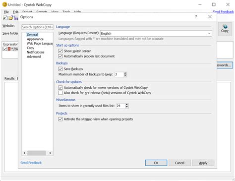 Cyotek Webcopy 190822 Download Cyotek Webcopy For Windows