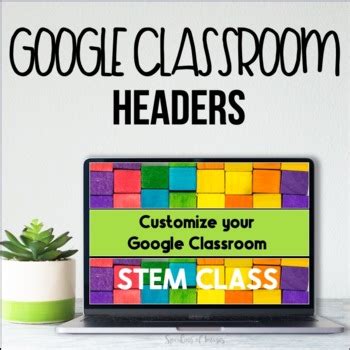 Google Classroom Headers Set By Speaking Of Images TPT