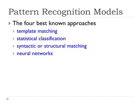 Ppt Pattern Classification And Evaluating Powerpoint Presentation