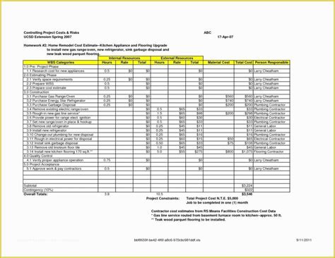 Structural Steel Estimating Template Free Of Residential Construction Cost Estimator Excel For