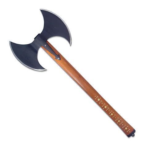 Hanwei Heros Double Bladed Axe The Weapon Of Legendary Heroes