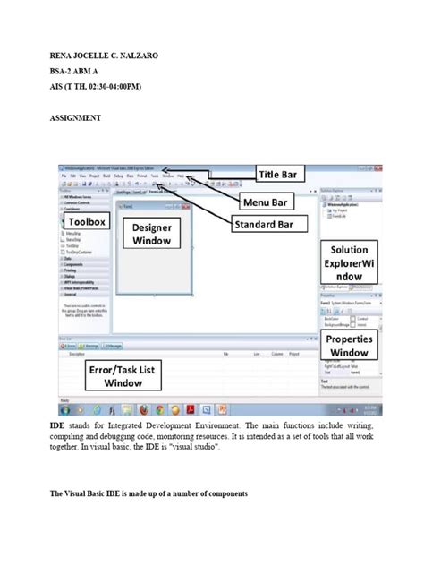 Ais 21 Pdf Window Computing Integrated Development Environment