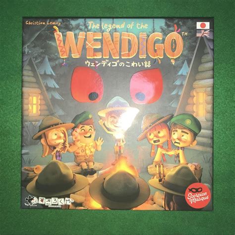 【中古】ウェンディゴのこわい話 日本語版 ボードゲーム メルカリ