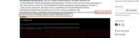 jumpserver版本的v 创建使用mongodb数据库资产连接测试mongodb 版本报错 Issue jumpserver jumpserver