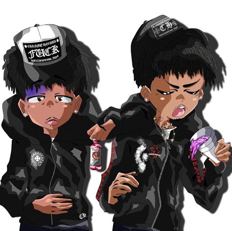 Swag Cartoon Dope Cartoon Art Black Cartoon Y2k Art Anime Rapper