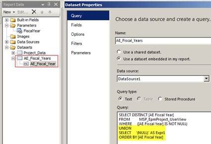 Reports In SSRS With Multi Value Parameters And NULL Values Integent
