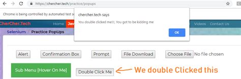 Mouse Operations In Webdriverio