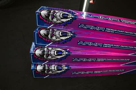 0001 armr full color ppf swatch sample book wrap fresh