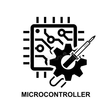 Microcontroller Icon Stock Illustrations 311 Microcontroller Icon