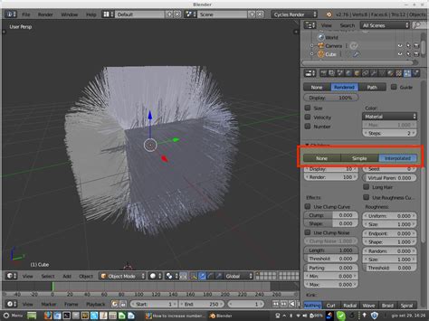 How To Increase Number Of Visible Hairs In Particle Edit Mode