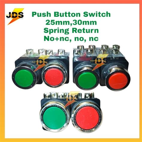 Mm Mm Push Button Switch Spring Return Shopee Philippines