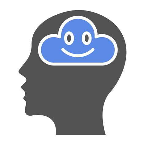 Positive Thinking Vector Icon Style 22404021 Vector Art At Vecteezy