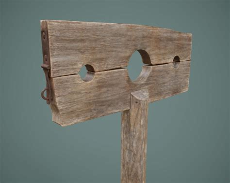 Medieval Pillory G8 Malefemale Daz Content By Yuribarinov