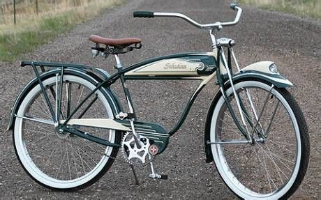 1950 As Schwinn B 107 Straightbar Postwar Autocycle Bicycle Schwinn