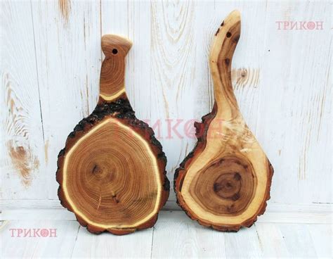 Купить Интерьерная доска с ручкой Акация Изделия из дерева Купить Киев Производство