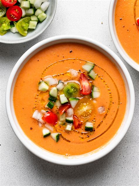 Easy Gazpacho Recipe Sandra Valvassori
