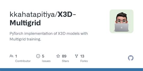 Github Kkahatapitiyax3d Multigrid Pytorch Implementation Of X3d Models With Multigrid Training