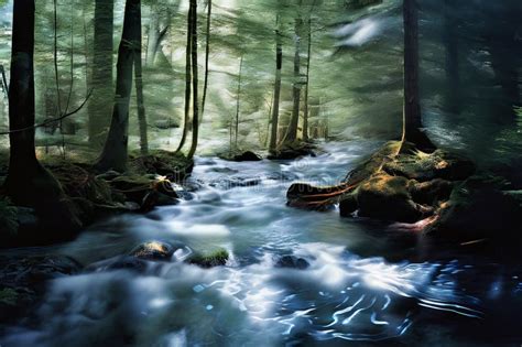 A Composite Image Created By Overlaying Multiple Exposures Of A Stock