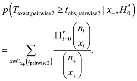 Pairwise Comparisons In The Analysis Of Carcinogenicity Data