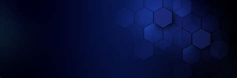 미래 지향적 인 기술 디지털 하이테크 개념 배경추형 블루 기하학적 육각형 벡터 일러스트레이션 0명에 대한 스톡 벡터 아트 및