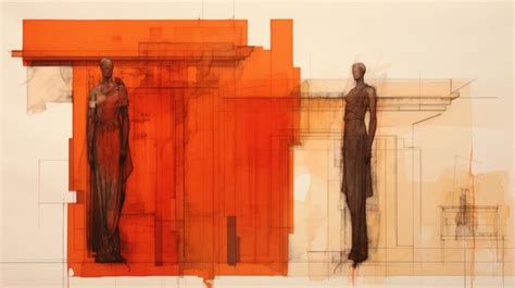 Premium Ai Image Deconstructivist Architecture Of Caryatides Of