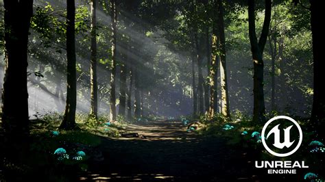 Artstation Realistic 3d Forest In Unreal Engine