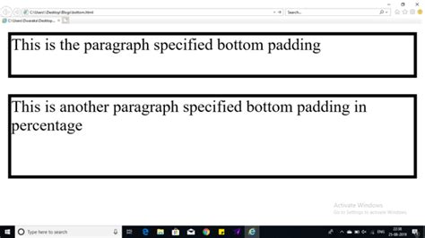 how to implement padding in css with examples edureka