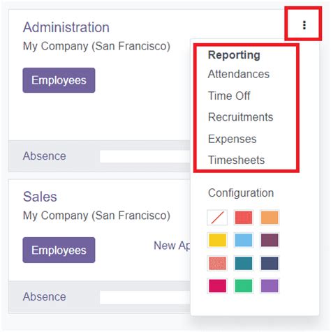 Odoo Department Option In Employee Odoo V Community