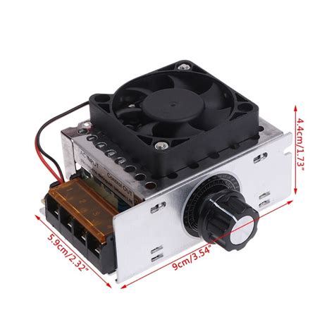 Ac 220v 4000w Scr Variable Voltage Regulator Motor Grandado